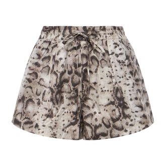Pinko Pinko, Femme, Shorts, Beige, Taille: 40 FR Short Shorts