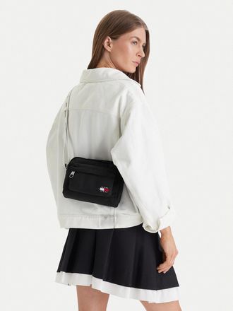 Tommy Jeans Handtasche Tommy Jeans Tjw Ess Daily Crossover AW0AW18462 Schwarz