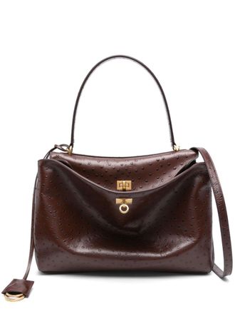 Balenciaga Mittelgro&szlig;e Rodeo Tote Bag - Braun