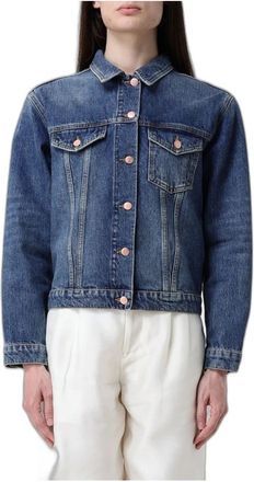 Emporio Armani Denim Jacket - - Jackets - Damen - Blau - M