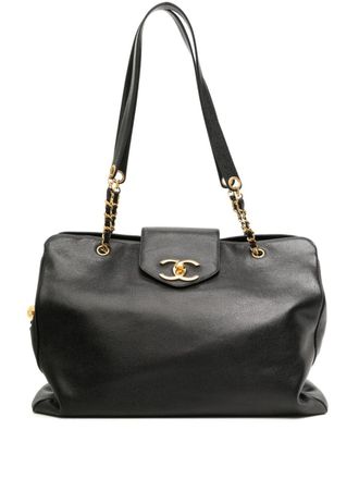 Chanel sac à main Supermodel en cuir - Noir