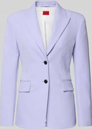 HUGO BOSS Slim Fit Longblazer mit Abn&auml;hern Modell ASMALLA-1