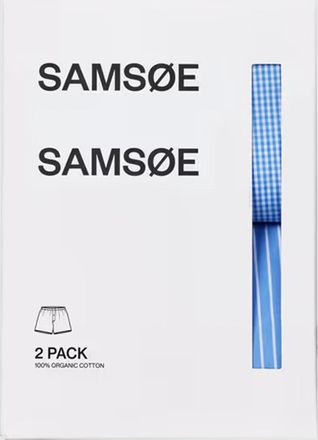 Sams&oslash;e & Sams&oslash;e Lot de Deux Boxers Satyson Light Blue Ch. St