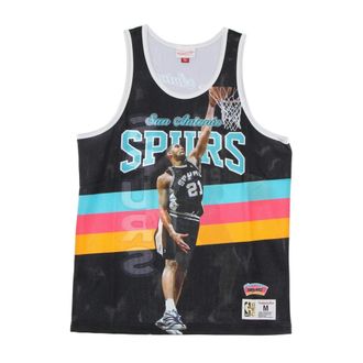 Mitchell & Ness NBA Basketball Tank Top Tim Duncan - - Sport - Herren - Mehrfarbig - XL