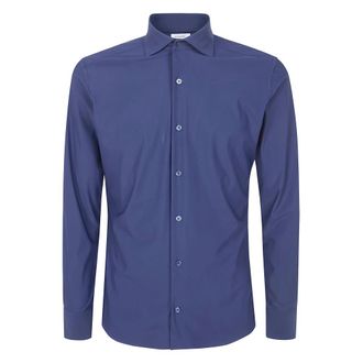 Tintoria Mattei Homme, Chemises, Bleu, Taille: L Technical Shirt
