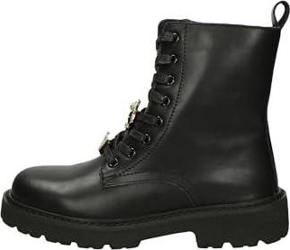 Valleverde Amphibio Femme 44528 Cuir Noir Chaussures Casual, Noir, 36 EU