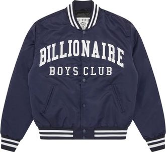 Billionaire Boys Club Homme, Vestes, Bleu, Taille: S Bomber en satin bleu marine