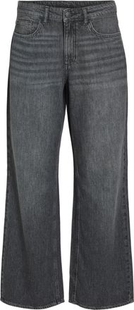 Vila Vipalma Rw Wide Jeans Grey Pal250-Noos