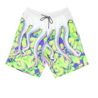 Octopus Octopus Bermuda Boardshorts mit elastischem Bund - - Swimwear - Herren - Mehrfarbig - L