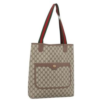 Gucci Sac cabas vintage Pre-owned - Femme - Pre-owned - Beige - Taille: ONE Size