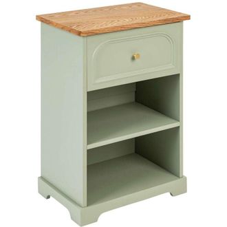 Atmosphera Table de chevet en bois mohea