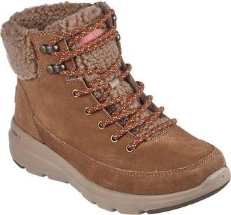 Skechers Femme on-The-go Glacial Ultra-Woodlands RÊVES en Peluche Joy, Brown, 36 EU