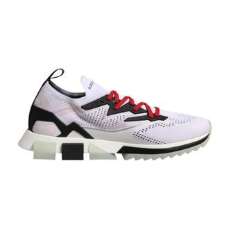 Dolce & Gabbana Luxus Sport Sneakers mit Logo-Details - - Shoes - Herren - Wei&szlig; - 47 EU