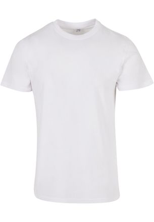 Build Your Brand Herren Basic Round Neck T-Shirt - Baumwollshirt im Regular Fit mit Rundhalsausschnitt & kurzen &Auml;rmeln, vielseitiges Basic f&uuml;r Alltag, Freizeit & Vered