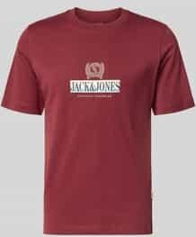 Jack & Jones T-shirt mit Label-Print Modell FREDERIKSBERG