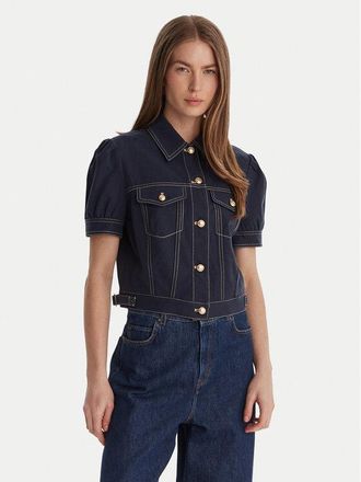 Guess Jeansjacke W6GL08 W1804 Dunkelblau Regular Fit