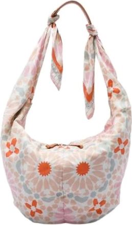 Loewe Sac Hobo en Soie Imprim&eacute;e Pre-owned - Femme - Pre-owned - Multicolore - Taille: ONE Size