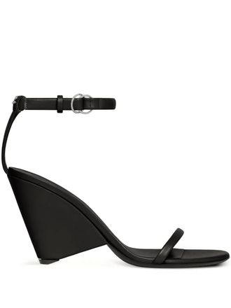 Courrèges Oblique Sandalen - Schwarz
