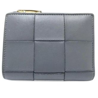 Bottega Veneta Portefeuille bi-fold Pre-owned - Femme - Pre-owned - Gris - Taille: ONE Size