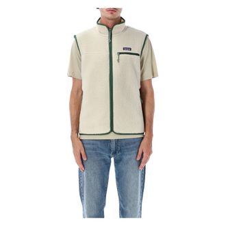 Patagonia Retro Pile Weste - - Sport - Herren - Beige - L