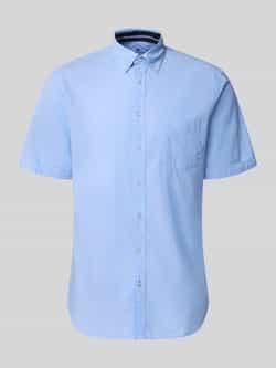 Christian Berg Regular Fit Freizeithemd mit Button-Down-Kragen