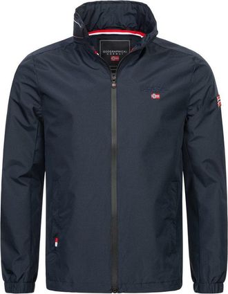 Geographical Norway Steppjacke Herren &Uuml;bergangsjacke Fr&uuml;hlingsjacke Windbreaker Blouson Stehkragen