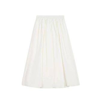 Max Mara Femme, Jupes, Beige, Taille: 38 FR Wkinuvole Midi Skirt