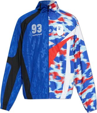 A Bathing Ape A Bathing Ape, Homme, Vestes, Bleu, Taille: XL Veste avec logo