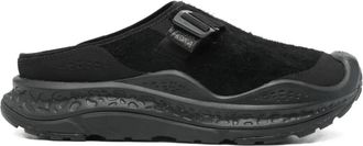 Hoka One One Hoka Slipper & Pantoletten - U Ora Primo Ext Black/black - Gr. US_10_5 - in Schwarz - f&uuml;r Damen
