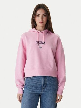 Guess Sweatshirt W6RQ00 K68I4 Rosa Relaxed Fit