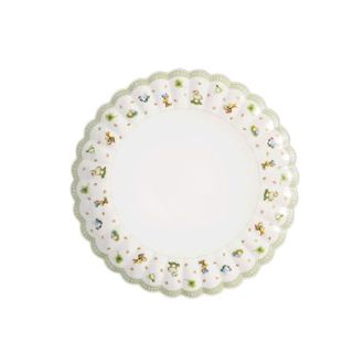 Villeroy & Boch Easter Delight Speiseteller gr&uuml;n, Essgeschirr, Essteller, Gro&szlig;er Teller Ostern, Bunter Teller, Oster Geschirr, Premium Porzellan