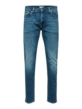 Selected Herren Slh175-slimleon 31601 M.blue Soft W Noos Jeanshose, Medium Blue Denim, 38W / 32L EU