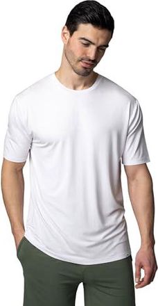 SockShop Lazy Panda Hommes sélection de vêtements dintérieur en Bambou Paquet de 1 Blanc T-Shirt S