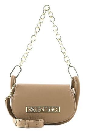 Valentino Vinile Flap Bag S Beige