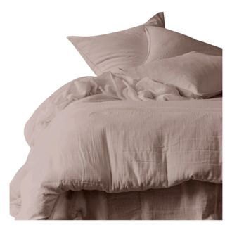 Haomy Housse de couette Dili en voile de coton Haomy