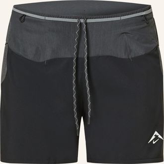 Nike 2-In-1-Laufshorts Second Sunrise schwarz