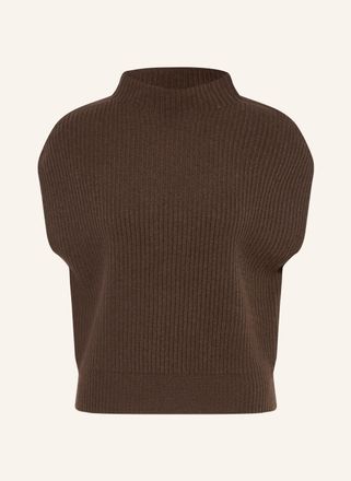 Lilienfels Lilienfels Pullunder Mit Cashmere braun