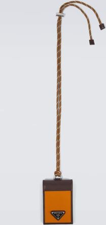 Prada Kartenetui mit Riemen Prada Speedrock aus Re-Nylon