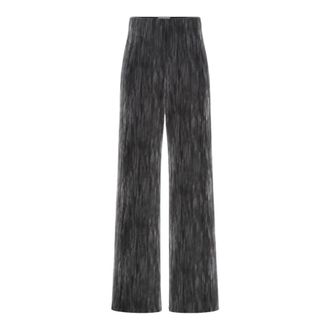 Marella Emmcrisma Palazzo Hose - - Trousers - Damen - Grau - S