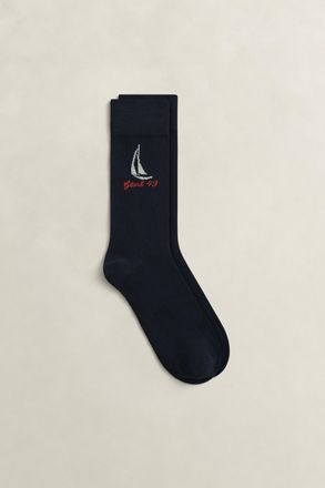 GANT Herren Graphic Socken (43-45) MARINE