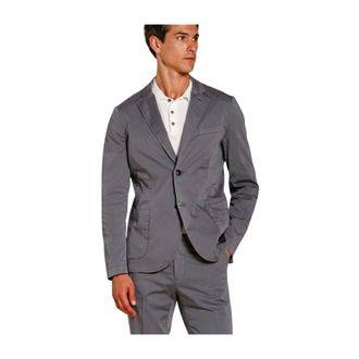 Mason's Homme, Vestes, Bleu, Taille: XL Da Vinci Travel Blazer