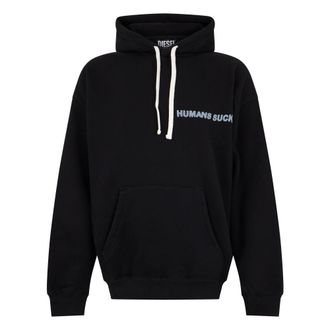 Diesel SweaT-shirt &agrave; capuche S-Ummerib-B4 - Homme - Sweatshirts et sweats &agrave; capuche - Noir - Taille: L