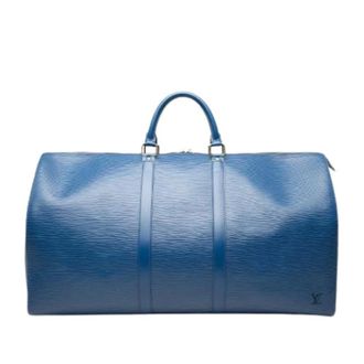 Louis Vuitton Pre-owned Keepall 55 - Femme - Pre-owned - Bleu - Taille: ONE Size