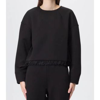 Max Mara Femme, Sweatshirts et sweats &agrave; capuche, Noir, Taille: 42 FR Pull &agrave; manches courtes