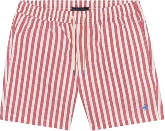 Brooks Brothers Bade-Shorts mit Markisenstreifen - - Swimwear - Herren - Rot - S