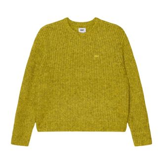 Obey Dexter Sweater - - Knitwear - Herren - Gelb - S