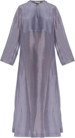 Tory Burch Femme, Robes, Violet, Taille: 38 FR Robe ample