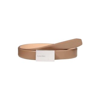 Calvin Klein Echtleder G&uuml;rtel - - Accessories - Damen - Beige - 80 CM