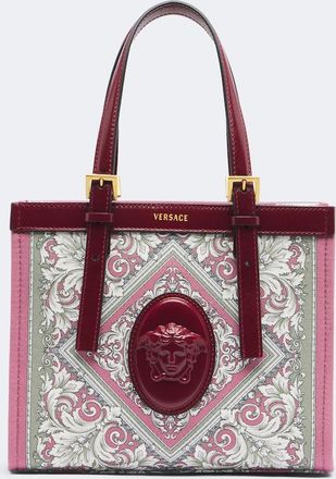 Versace Sac &agrave; main Rivi&egrave;re Mini en toile