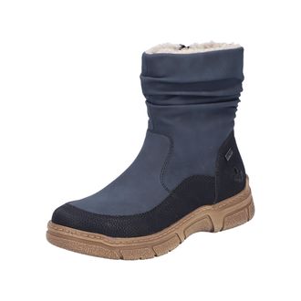 Rieker Damen 72382 Kurzstiefel, blau 14, 40 EU